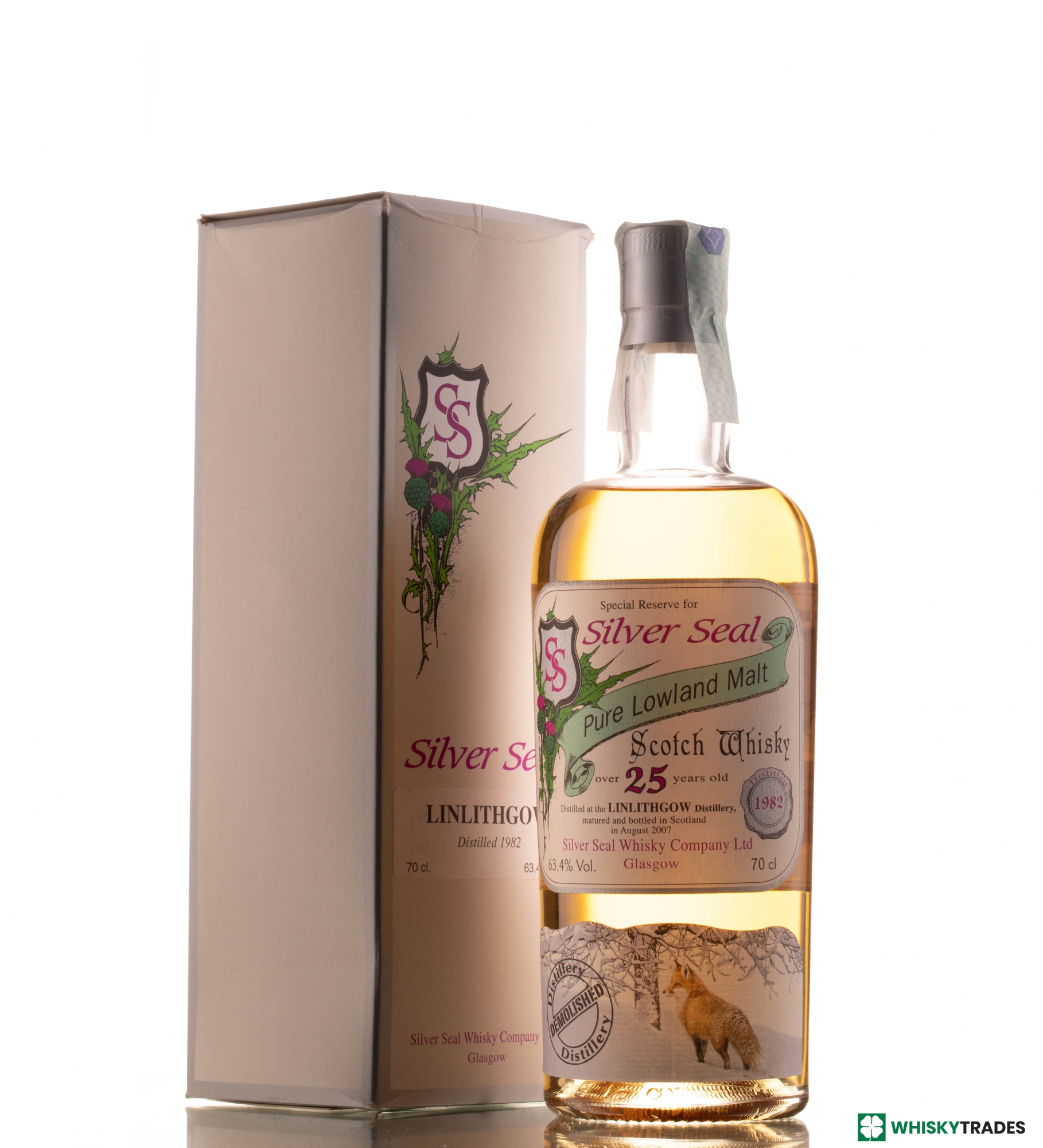 ST. MAGDALENE-LINLITHGOW 1982 25 YEARS OLD 63,4% SILVER SEAL