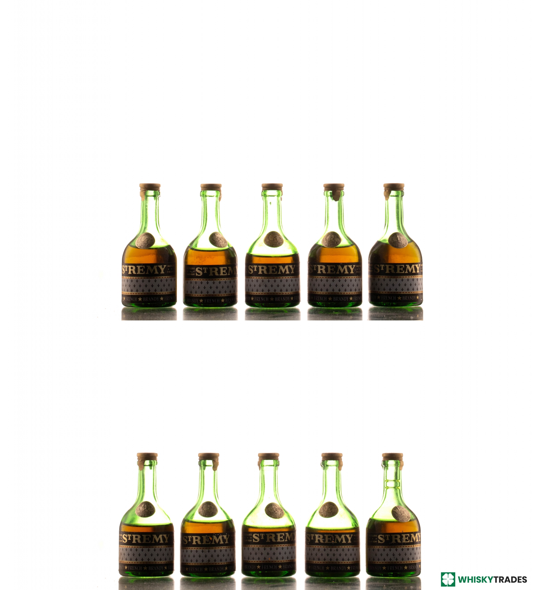 ST REMY 1970s BRANDY MINIATURES X 10