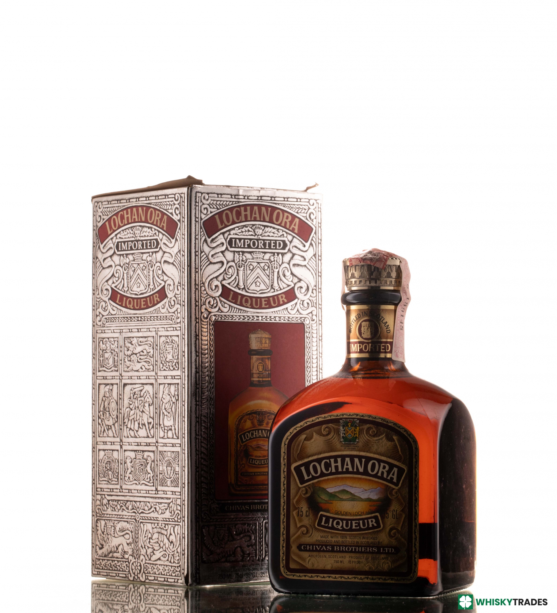 LOCHAN ORA 43% CHIVAS BROTHERS LIQUEUR 1980S