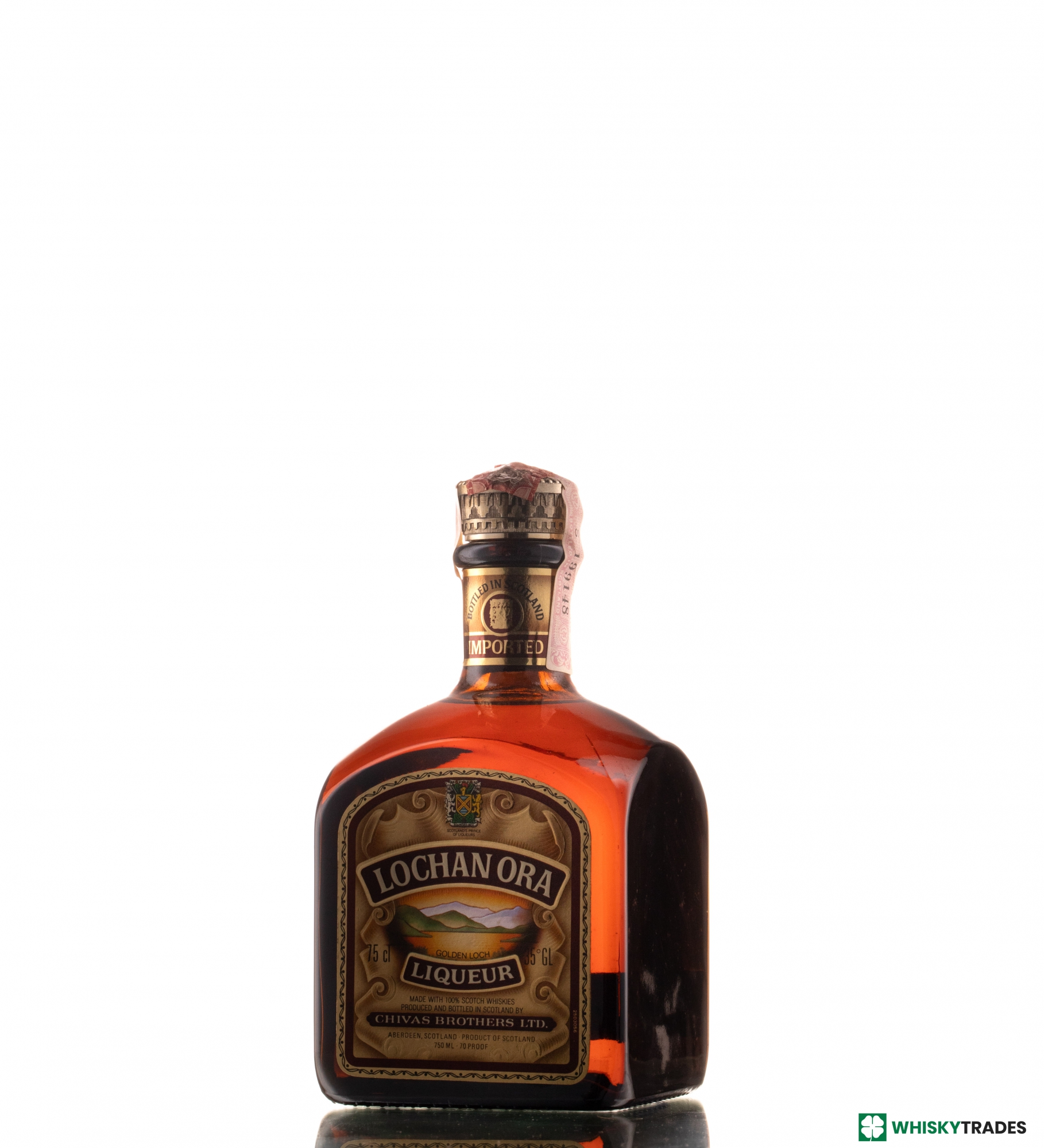 LOCHAN ORA 43% CHIVAS BROTHERS LIQUEUR 1980S