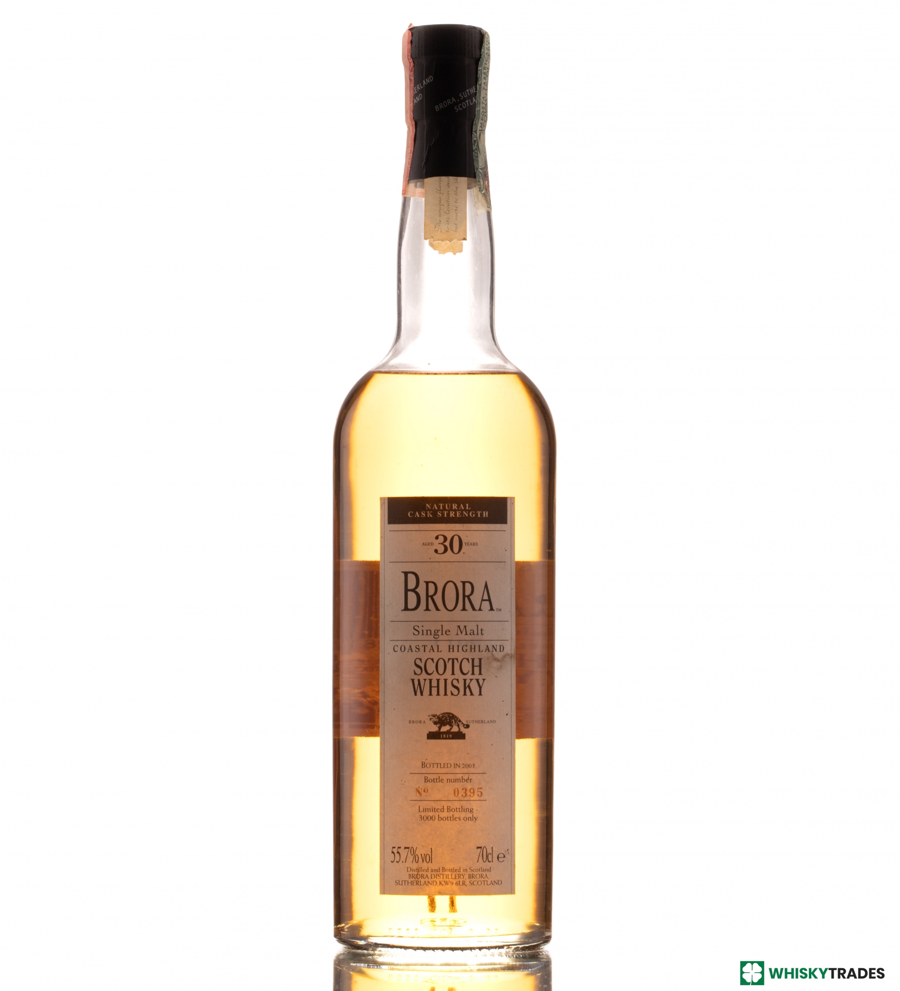 BRORA 30 YEARS OLD 55,7% 2003 RELEASE